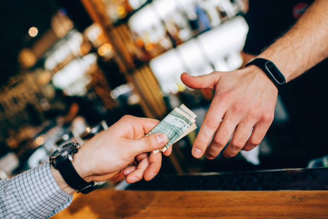 Bartender is Gifted With Cash By Customers After Restaurant Forced To ...