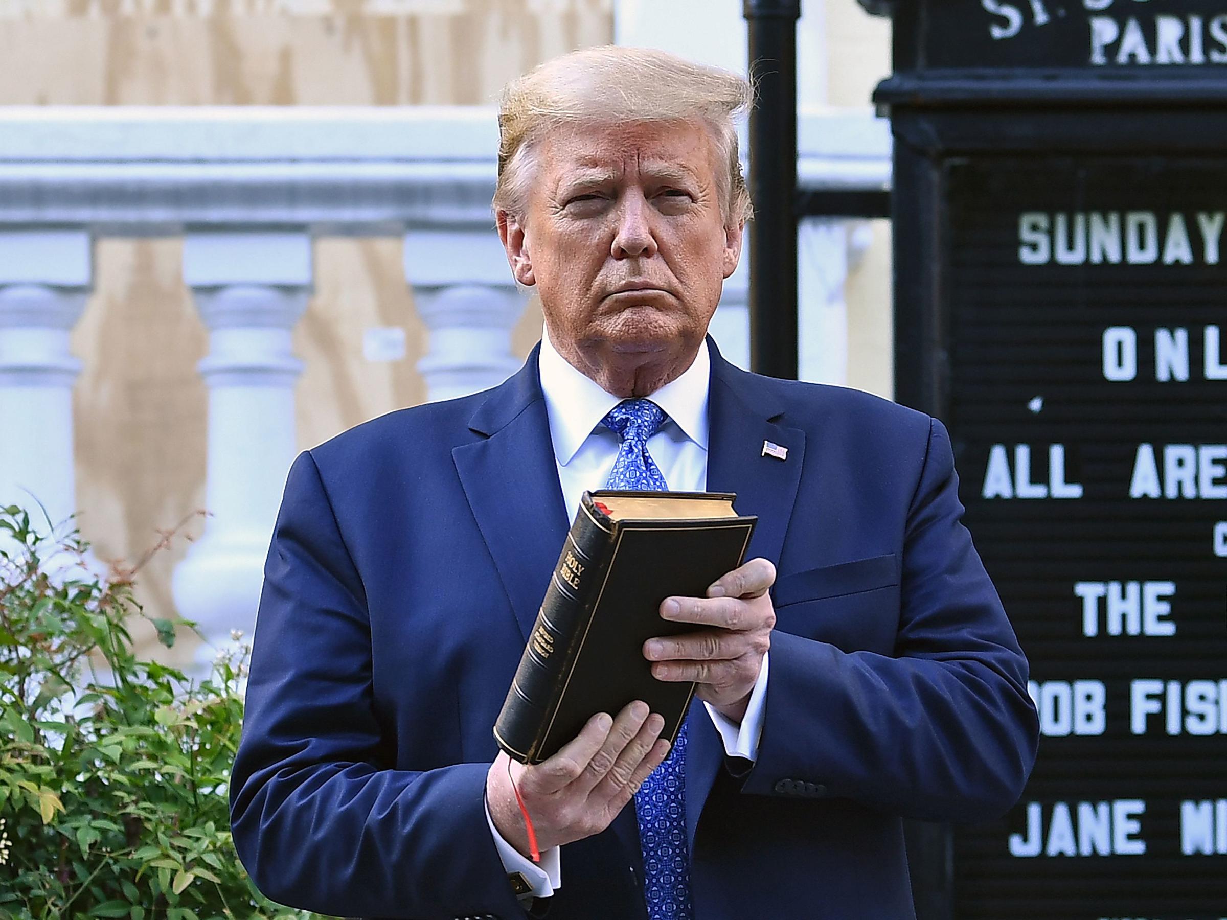 “Most religious leaders loved it”: Trump Defends Church Photo Op